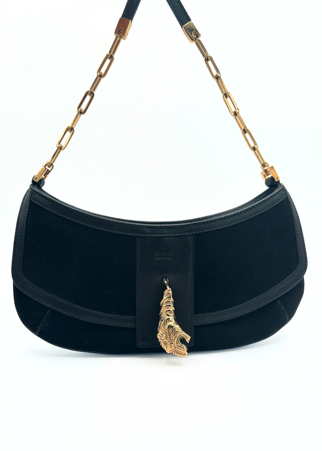 Gucci Lion Head Shoulder Bag – Grace Vintage